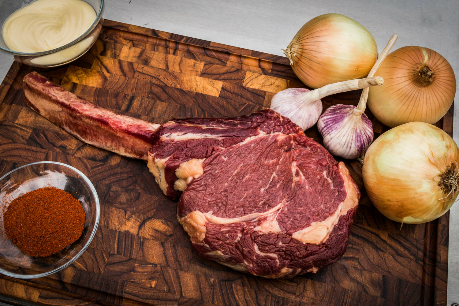 Dry Aged Tomahawk mit Bacon Zwiebeln - Don Carne Beef Blog